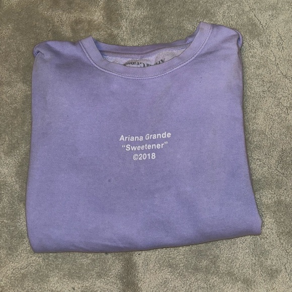 Ariana Grande | Sweaters | Ariana Grande Sweetener Tracklist Crew ...